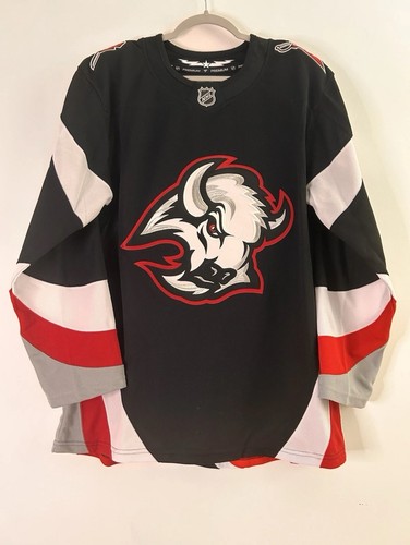 Authentic Buffalo Sabres NHL Fanatics Premium Goat Head Hockey Jersey ...