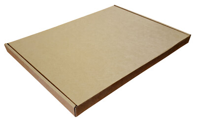 A3 Brown Cardboard Boxes for Posters Artwork Coursework 420mm x 297mm x ...