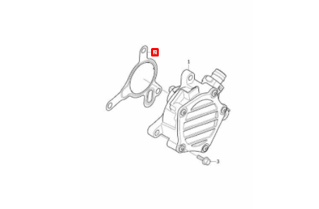 OEM Volvo Xc90 Mk2 Vacuum Pump Gasket 31430547 Genuine for sale online ...