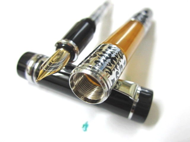 Beautiful Solid Replica Amber Heavy Body Fountain Pen | eBay