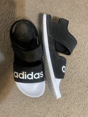 Adidas Adilette Sandals Slides Black White F35416 Men Size 9/ Women ...