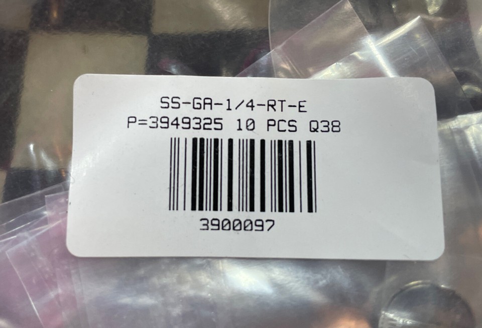 UCT Ham-Let GASKET SS-GA-1/4-RT-E, SSGA1/4RTE (LOT OF 150=15 BAGS) SHIPSAMEDAY | eBay