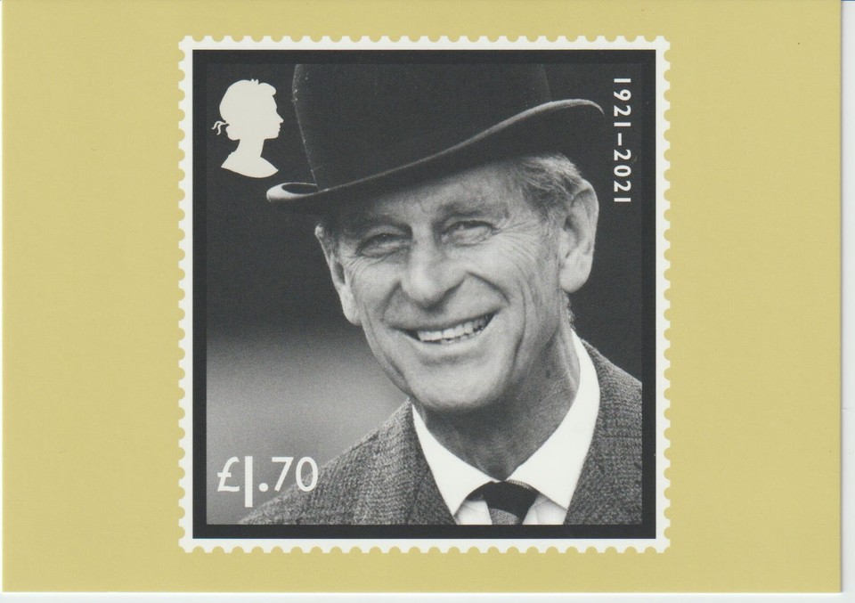 United Kingdom Postcards Mi 4781-4784 & Block 144 Prince Philip Duke of ...