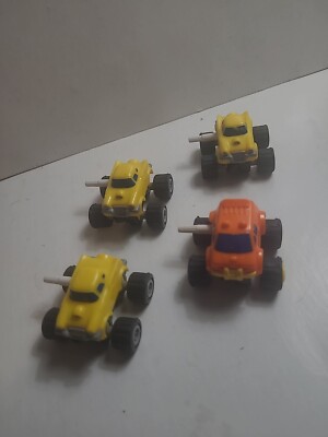 Vintage McDonalds Happy Meal Toys ~ Wind Up 4x4 Mighty Mini Trucks 1991 ...