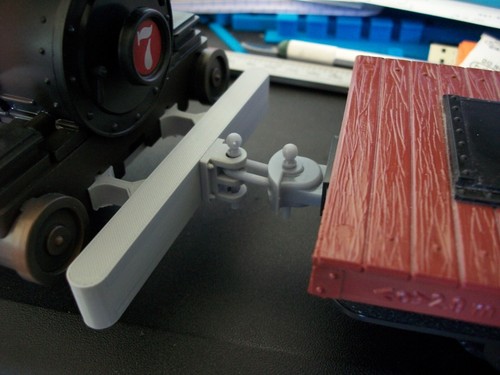 LGB Porter Locomotive Front Buffer Beam Link & Pin Coupler G Scale | eBay