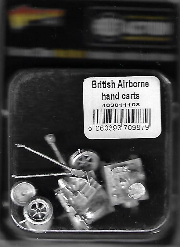 Bolt Action WW2 British Airborne Hand Carts Blister NEW Warlord Games ...