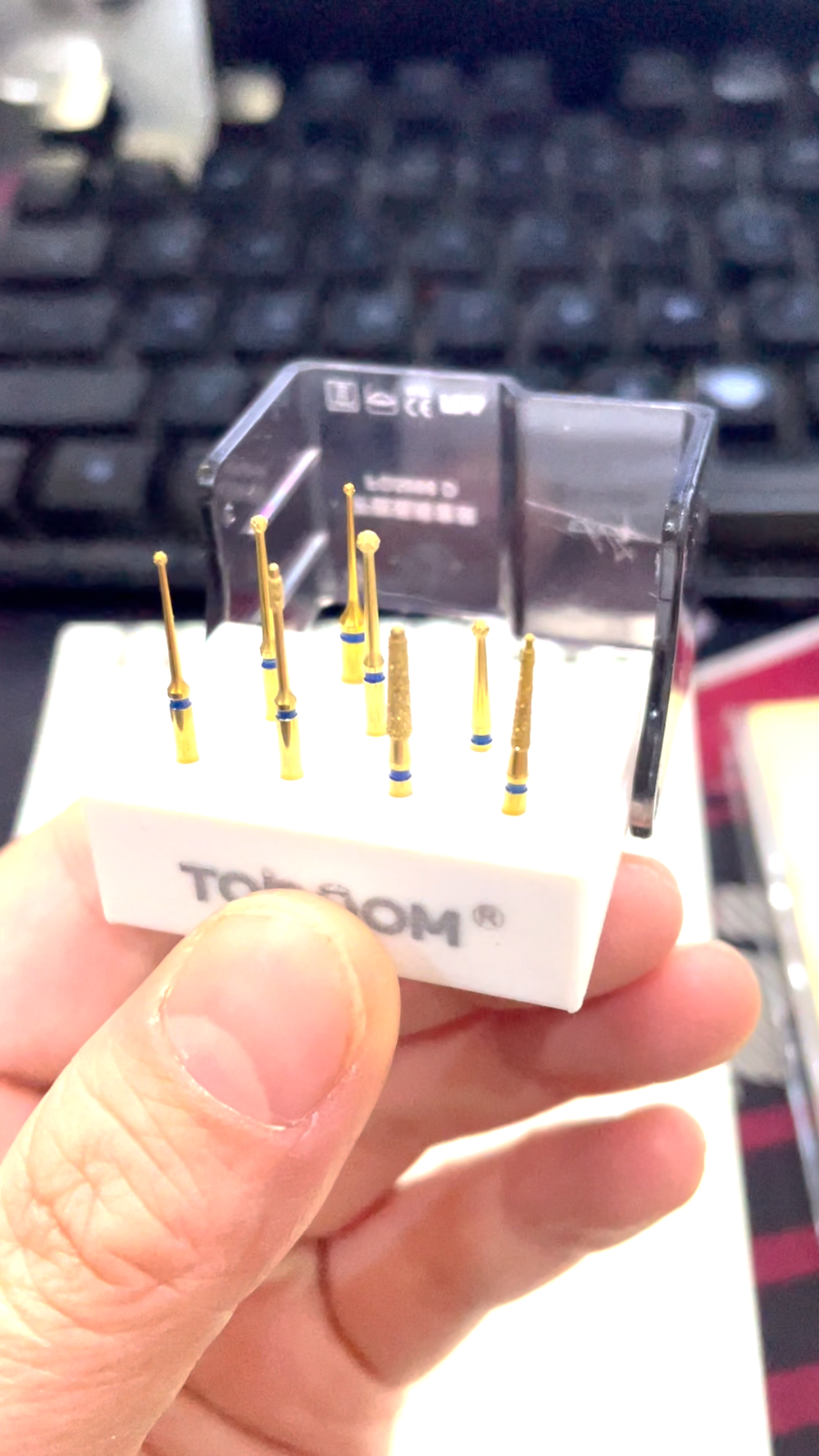 1Set Dental burs preparation Pulpotomy access Open pulp cavity Bur kit ...