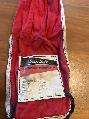 Vintage Mitchell Fishing Rod Bag | eBay Australia