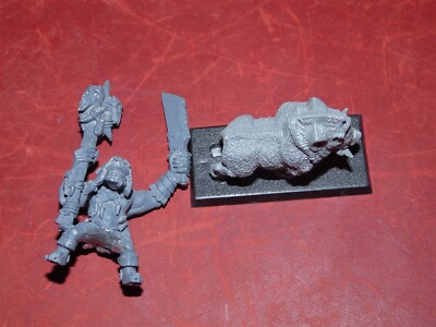 Warhammer: AoS: Orcs & Goblins: Orruk: metal Orc Boar Boy Shaman | eBay