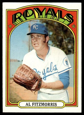 1972 Topps Al Fitzmorris Kansas City Royals #349 | eBay