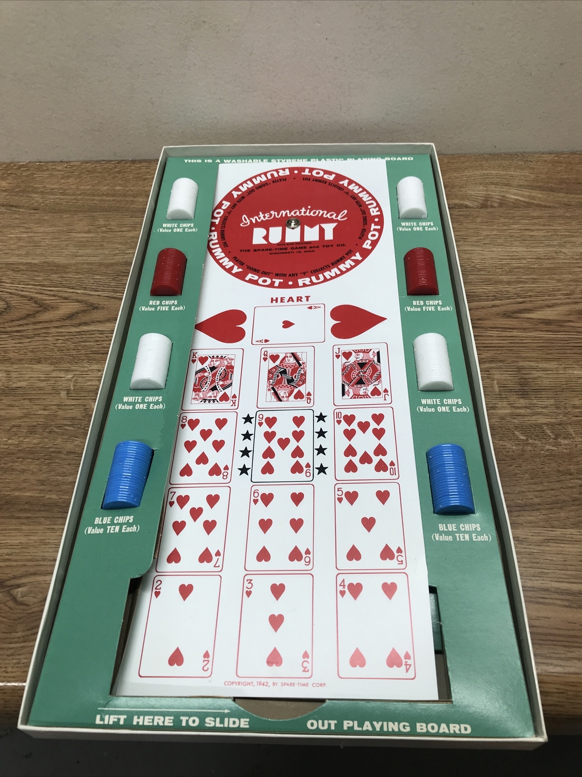 The game of international Rummy - board game - 1959 Vintage. Royal ...