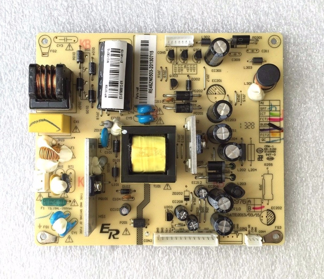 RCA LED32C33RQ Power Supply Board ER976B RE46ZN0503 for sale online | eBay