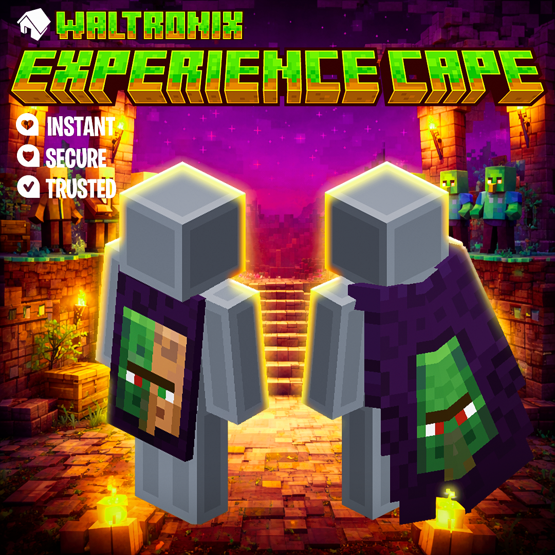 Minecraft: Experience Cape - Instant Delivery - Java & Bedrock | eBay
