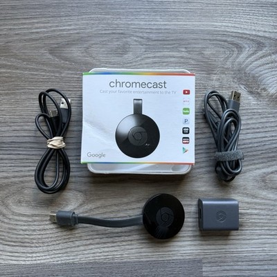 Google Chromecast 2nd Generation 1080p Media Streaming Device - Gray ...