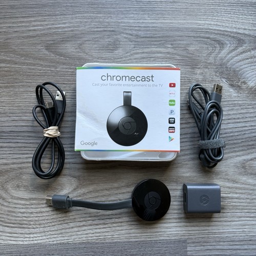 Google Chromecast 2nd Generation 1080p Media Streaming Device - Gray ...