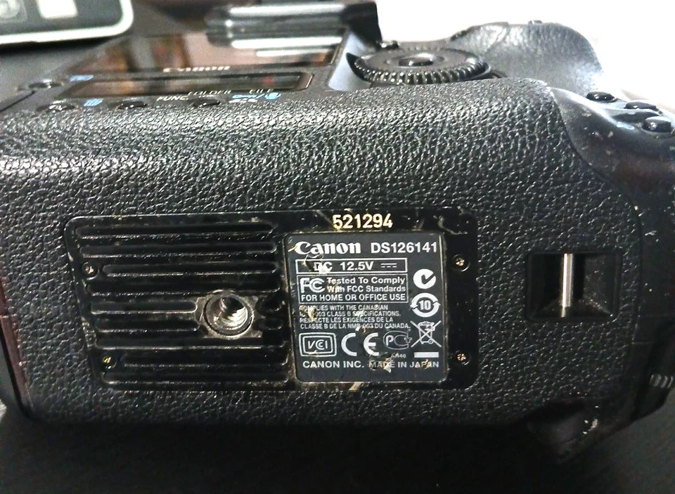 Canon EOS 1D Mark III SLR (BODY ONLY) & Battery-PARTS ONLY-UNTESTED | eBay