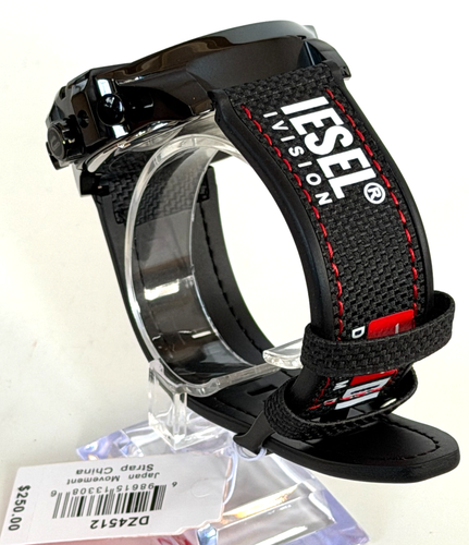 Diesel Mega Chief Stainless Steel Men's Watch with Analog or Digital ...