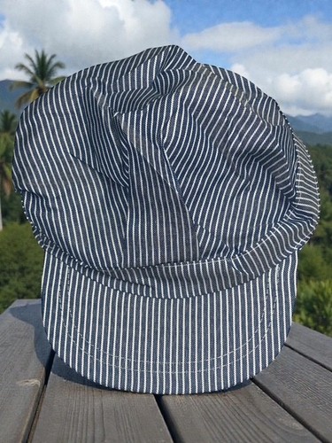 6 Child Train Engineer Hats - Adjustable Railroad Conductor Costume ...