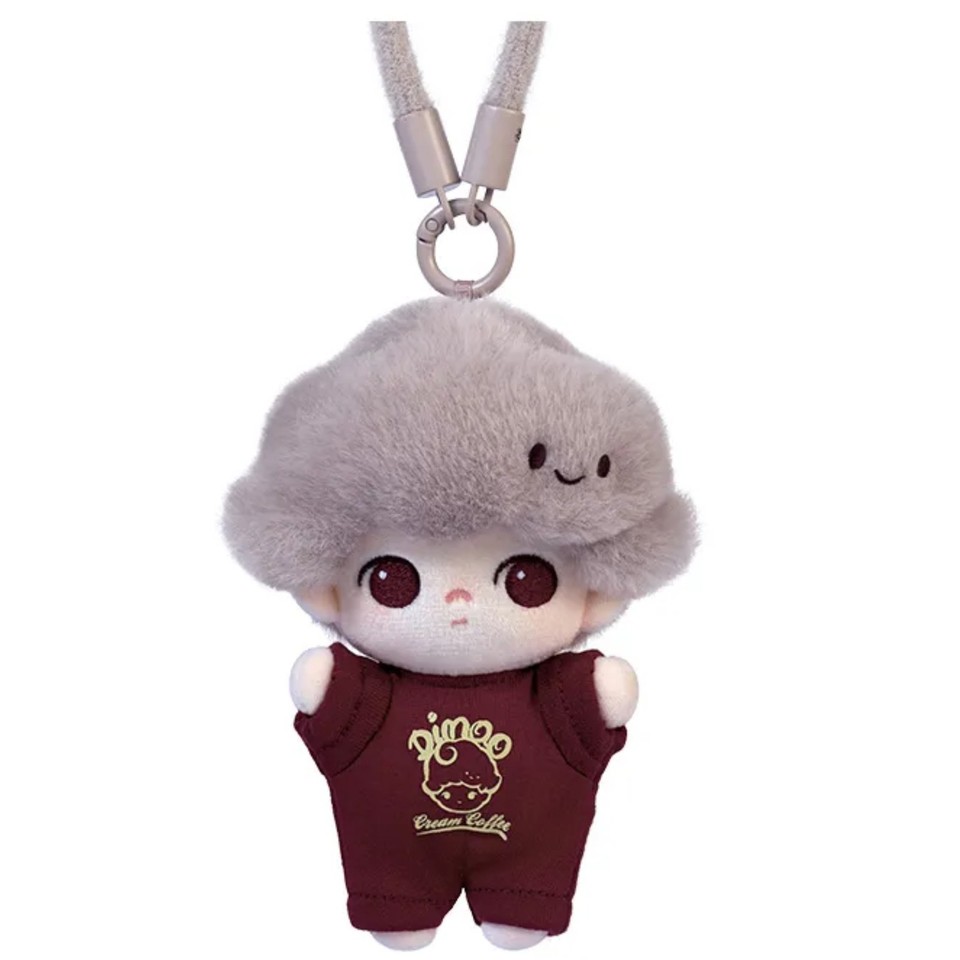 DIMOO CRUSH ON COFFEE SERIES-SOFT-FACED PLUSH KEYCHAIN CONFIRMED BLIND ...