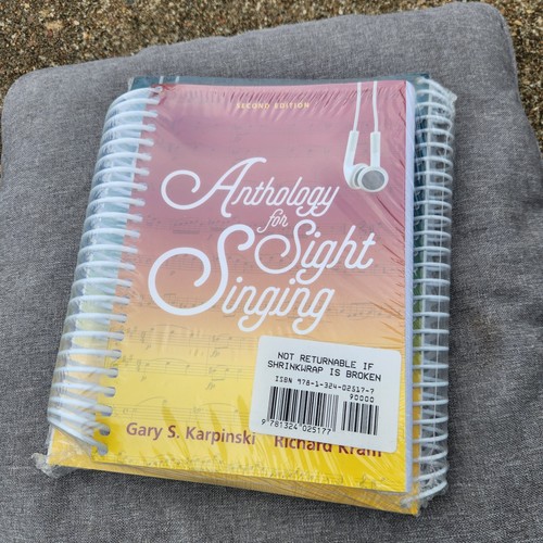 BUNDLE: Anthology For Sight Singing/Manual For Ear Training And Sight ...