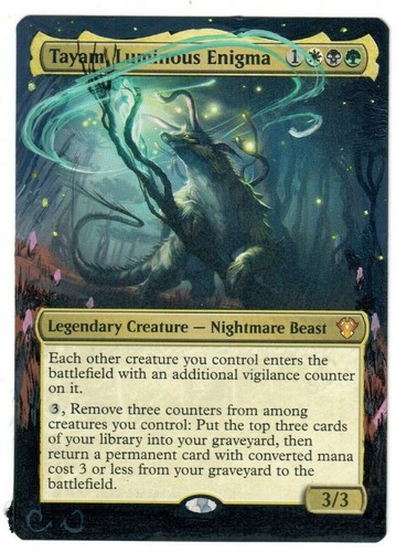 Tayam Luminous Enigma Altered Full Art MTG Magic Commander cEDH Stax Graveyard | eBay