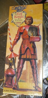 Original Aurora Red Knight of Vienna Model Kit Box Only Box only | eBay