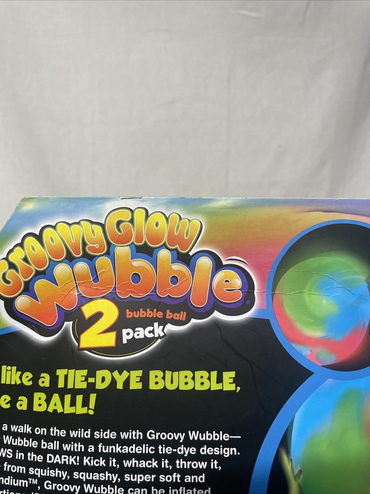 Groovy Glow Wubble Bubble Ball Glows in the Dark - 2 PACK | eBay