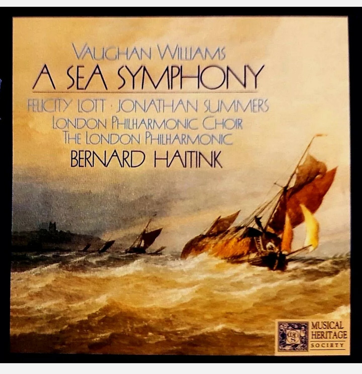 Vaughan Williams a Sea Symphony CD 1997 Musical Heritage Society for ...