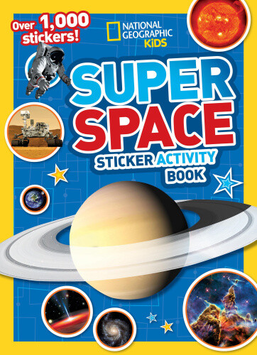 Super Space Sticker Activity Book: Over 1,000 Stickers! 9781426334221 ...