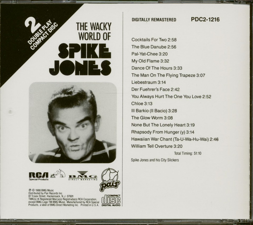 Spike Jones - The Wacky World Of Spike Jones (CD) - Pop Vocal | eBay