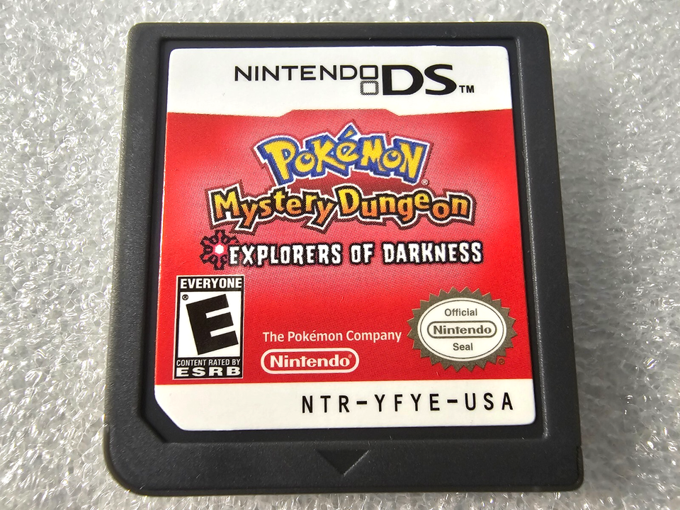 New Pokemon Mystery Dungeon: Explorers of Darkness Nintendo DS NDS ...