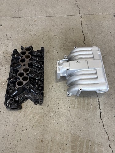 351w GT40 Marine Intake Lightning SVT Cast Iron Lower OMC Cobra Penta 5 ...