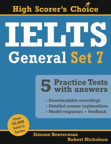 Simone Braverman Robert Nicholson IELTS 5 Practice Tests, General Set 7 ...