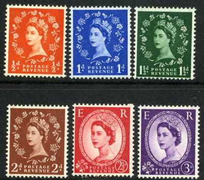 SG561-566 1957 Graphite Set UNMOUNTED MINT | eBay UK