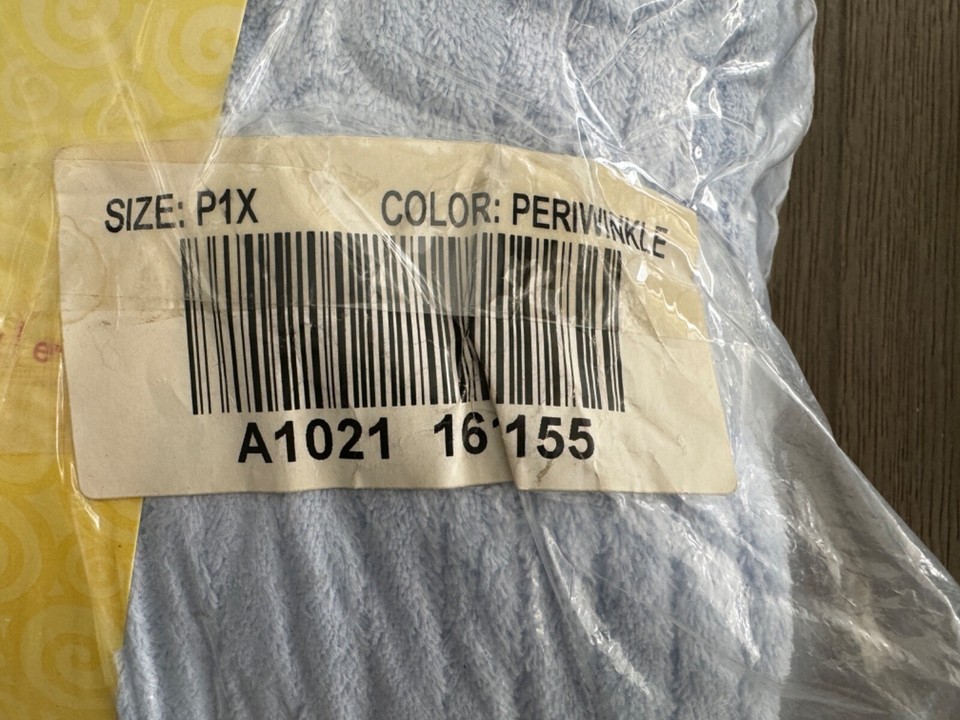 Vintage NWT Stan Herman for QVC Full Zip PeriwinklChenille Robe House ...