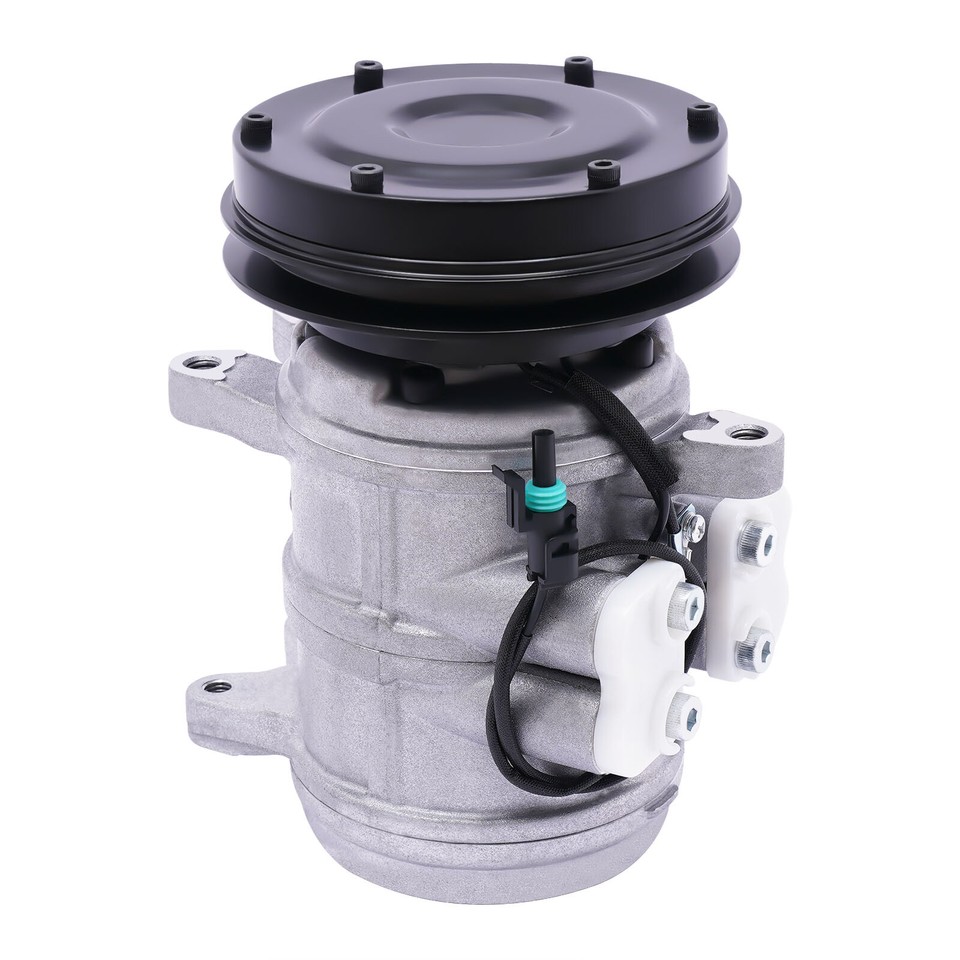 A/C Compressor w/Clutch For John Deere Tractors RE10972 RE12513 RE12514 ...