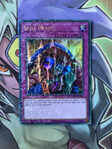 HAC1-EN028 Skill Drain Ultra Rare Duel Terminal 1st Edition NM Yugioh ...
