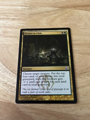 MTG Drown in Filth Dragon's Maze 67/156 Regular Common | eBay