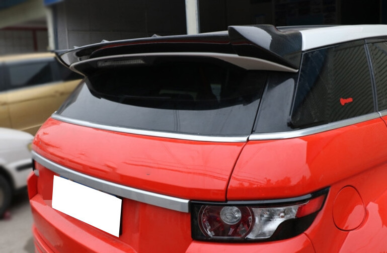 For Range Rover Evoque 12-19 Real Carbon Fiber Rear Spoiler Tail Trunk ...