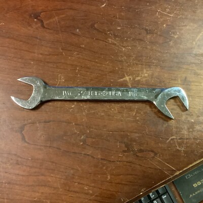 Armstrong Tools 27-836 1-1/8” Open End Chrome Wrench 15 Deg & 60 Deg ...