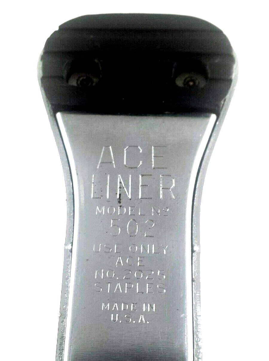 RARE 1st Edition ACELINER STAPLER ~ Emerald Green ~ MODEL 502 ~ circa ...