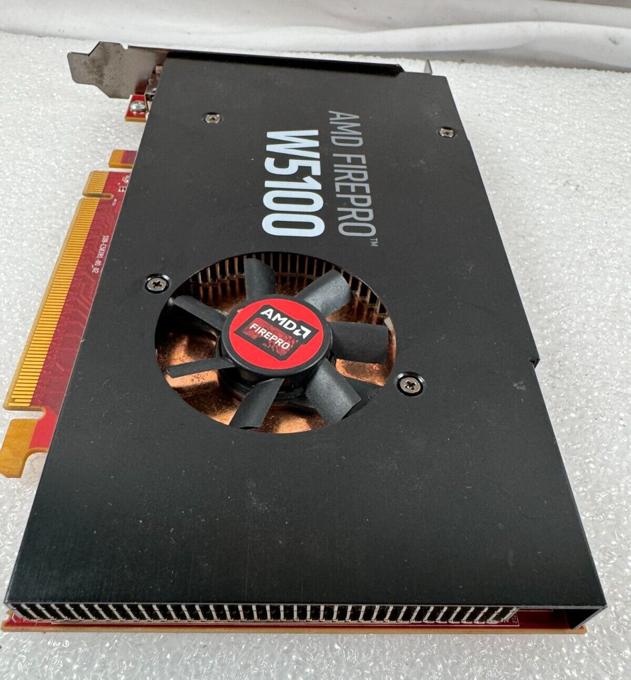 AMD FirePro W5100 MX2T 4-Port DP 4GB GDDR5 Video Graphics Card; Tested ...