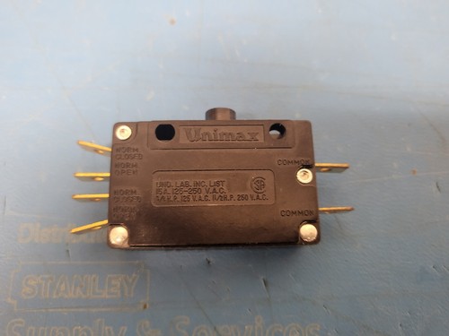 Unimax DA Push Button Actuator Switch DP 15A Normally Open or Closed ...
