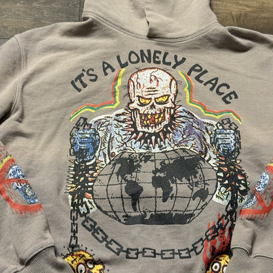 Kanye West Xxxtentacion Hoodie Women’s Small It’s A Lonely Place Hold ...