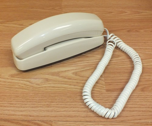 BellSouth (457V) Beige Trimline Corded Phone W/ Ringer On / Off Option ...