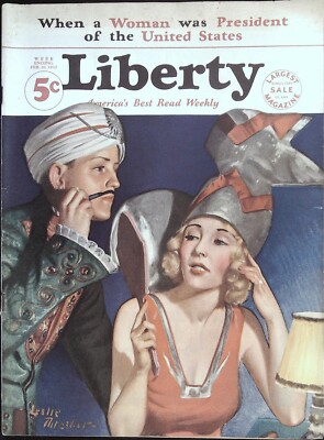 Liberty Magazine February 20. 1932 Leslie Thrasher Cover, FDR! | eBay