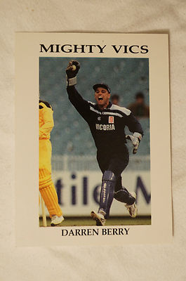 Cricket - Australia - VCA Photocard - Darren Berry - Player Facts on ...