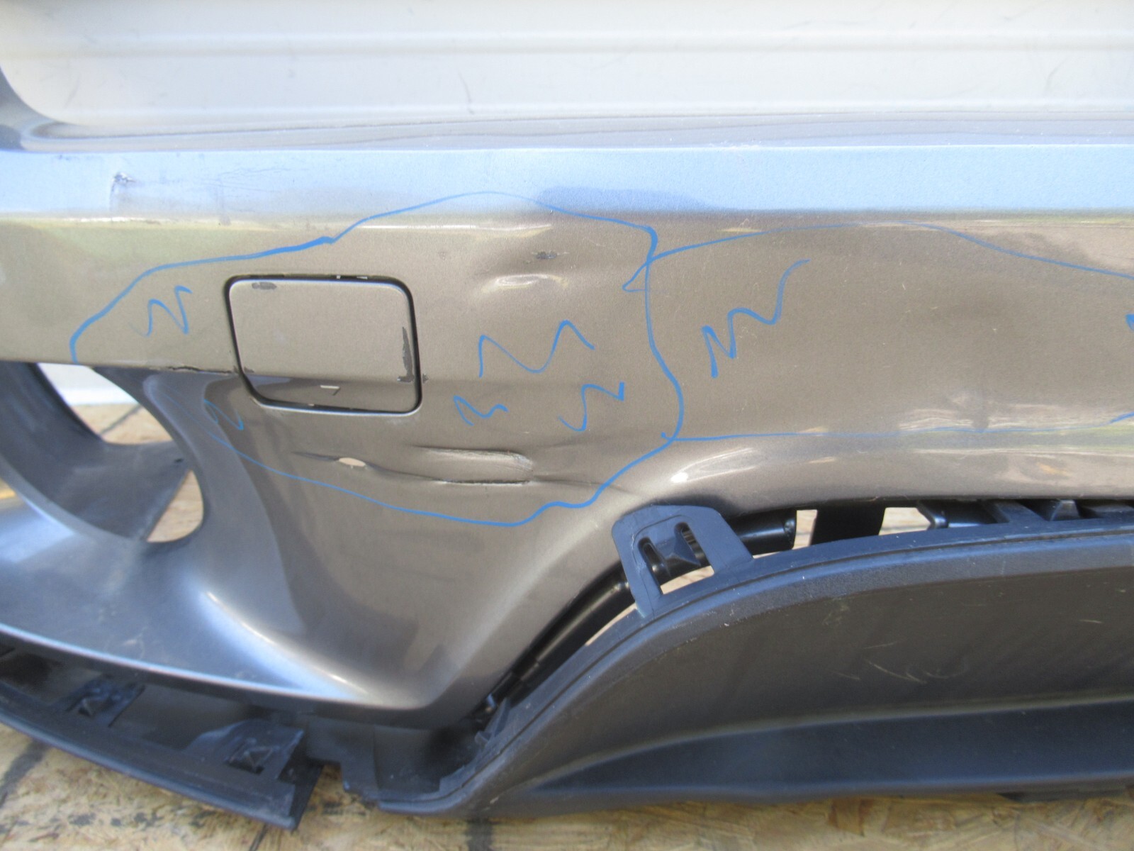 2011-2013 BMW X5 E70 LCI REAR BUMPER COVER PANEL PLASTIC 51127242527 12 ...