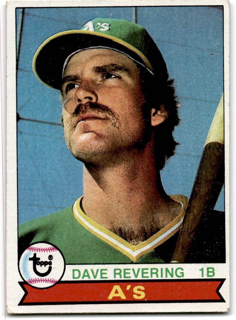1979 Topps Dave Revering Oakland Athletics #224 | eBay