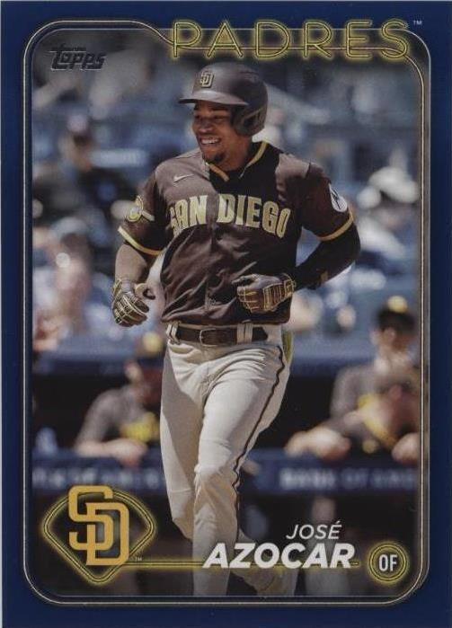 2024 Topps Series 2 - Jose Azocar #423 Royal Blue for sale online | eBay